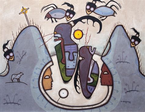 Blake Debassige Thunder Bay Art Gallery