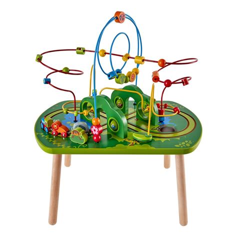Jungle En Trein Activiteitentafel Hape Kopen ⋆ Qiddie