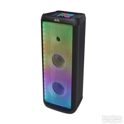 Sal Bluetooth Zvucnik 80w Fm Aux Usb Mic Par221dj Kupujemprodajem