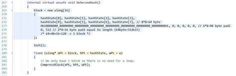 why does code coverage mark some of my fixed pointers as not covered