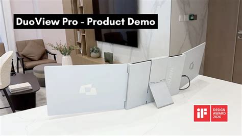 Duoview Pro Portable Dual Monitor For Laptops Setup In 15 Seconds