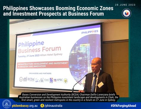 Philippines Showcases Booming Economic Zones And Investment Prospects