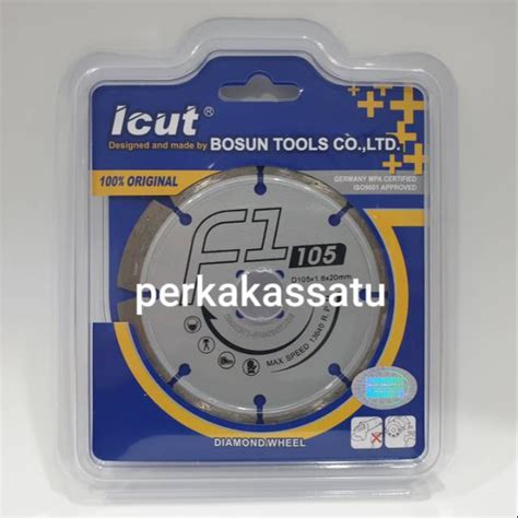 Jual DIAMOND WHEEL 4 ICUT BOSUN F1 MATA POTONG KERAMIK GRANIT TEMBOK