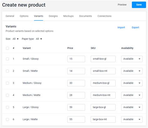 Static Packaging Customers Canvas