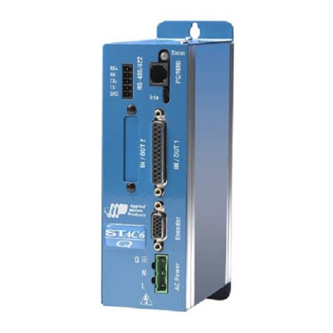 APPLIED MOTION PRODUCTS STAC6 HARDWARE MANUAL Pdf Download ManualsLib