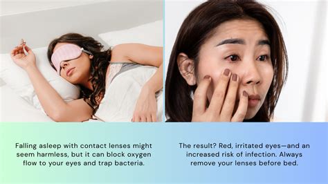 Can You Sleep In Your Contacts Risks Myths And Safety Tips Eyecandys®