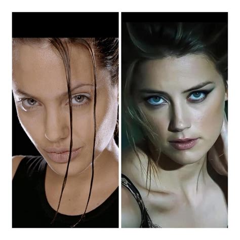 Best Face Round Of 64 Angelina Jolie Vs Amber Heard Rcelebbattles