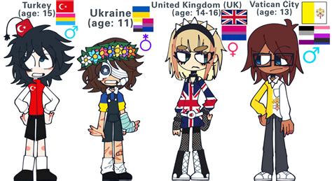 Humanized European Countries Part 10 By Electricmorningstar On Deviantart