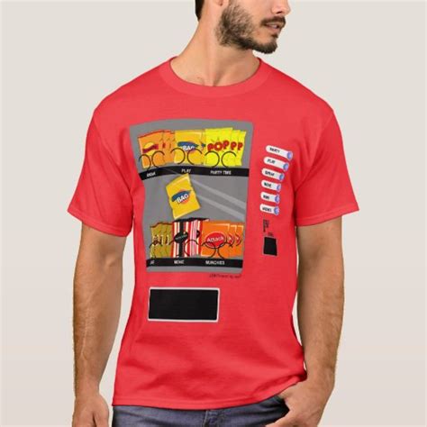 Vending Machine Chest T Shirt Zazzle