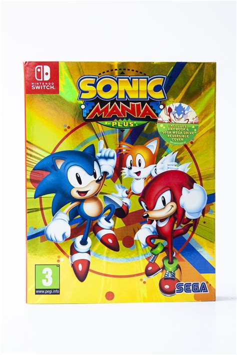 Sonic Mania Plus I Papsleeveswitch Nyt Nintendopusheren