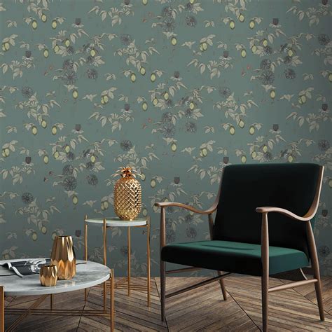 Skardu By Fardis Green Blue Wallpaper Wallpaper Direct