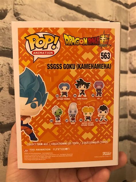 Funko Pop Exclusive Ssgss Goku Kamehameha 563 Hobbies And Toys