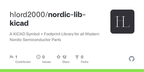 Nordic Lib Kicad A Kicad Symbol Footprint Library For All Modern