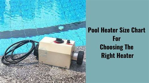 Inground Pool Heater Sizing How To Get The Right Pool Heater Size
