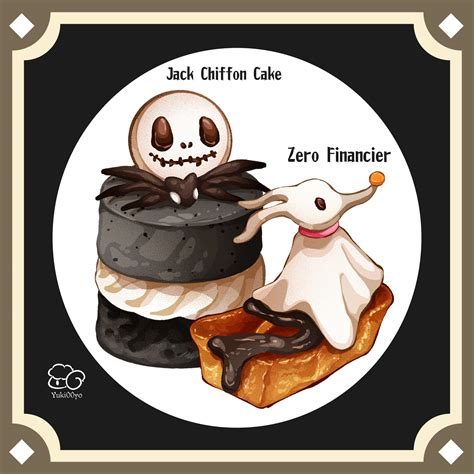 Jack Skellington And Zero Original And 1 More Drawn By Yuki00yo