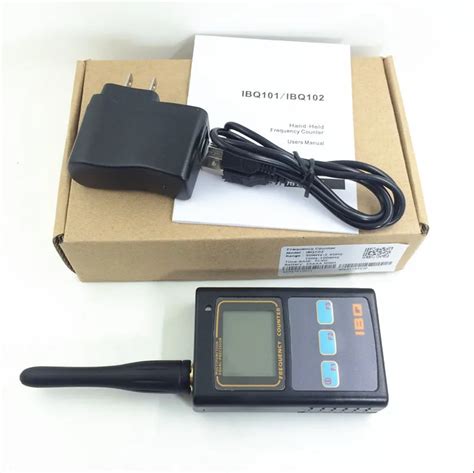 Portable Frequency Meter Tester IBQ102 Upgraded Two Way Radio Frequency Counter Wide Test Range