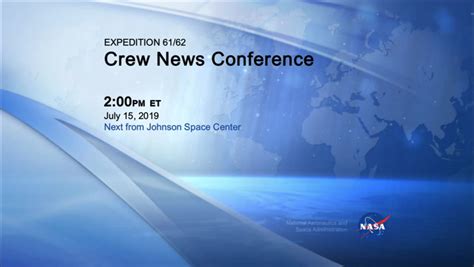 Expedition 61 62 Crew News Conference Free Download Borrow And