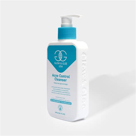 Acne Control Cleanser Glow And Glee