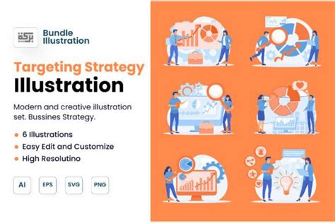 Targeting Strategy Set Bundle Graphic By Alwichabib · Creative Fabrica