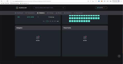 Aurascan Euphoria Validatordetails Display Loading Icon When No Data Of Delegators Table
