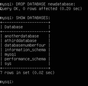 How To Delete A Mysql Database Knowledge Base Scalahosting