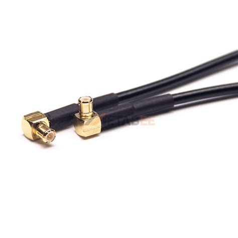 Right Angle Mcx Male To Sma Male Cable Assembly Metabeeai