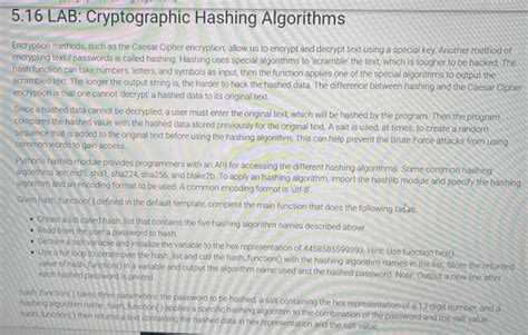 Solved Encryption methods, such as the Caesar Cipher | Chegg.com