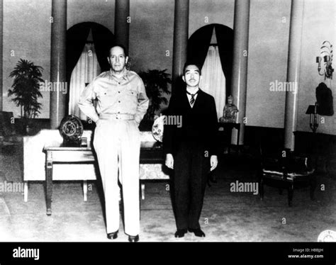 Japanese Emperor And General Macarthur At Beverly Marone Blog