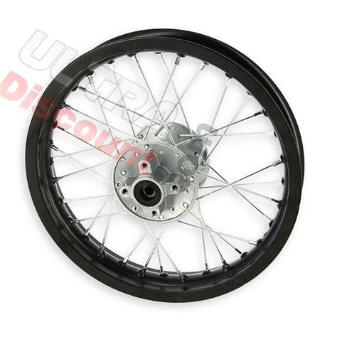 Llanta Trasera Pit BIKE 14 Negro Tipo 1 Llantas Ejes Y Rodamientos Recambios Para Pit Bike