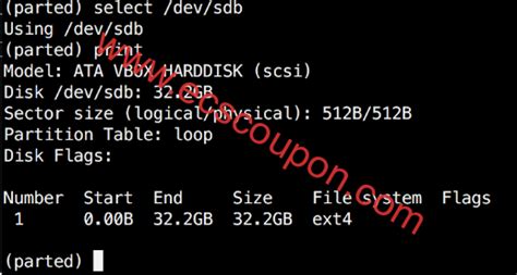在linux系统中管理磁盘分区的8个parted命令 趣云笔记
