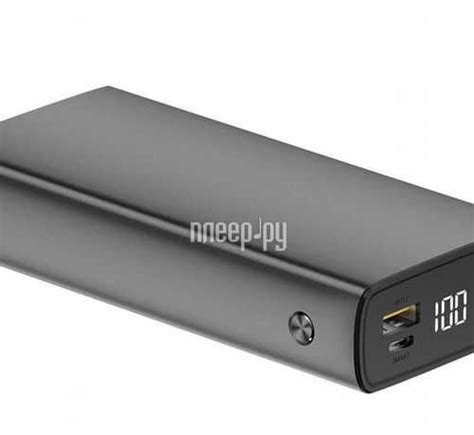 TFN Power Bank Steel LCD PD 20000mAh Grey TFN Москва | Оргтехника и ...