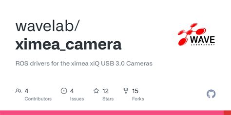 GitHub Wavelab Ximea Camera ROS Drivers For The Ximea XiQ USB 3 0