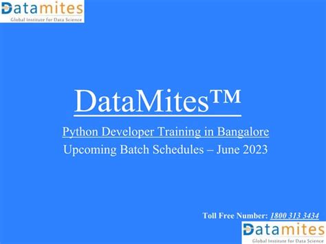 python developer course in bangalore june ppt