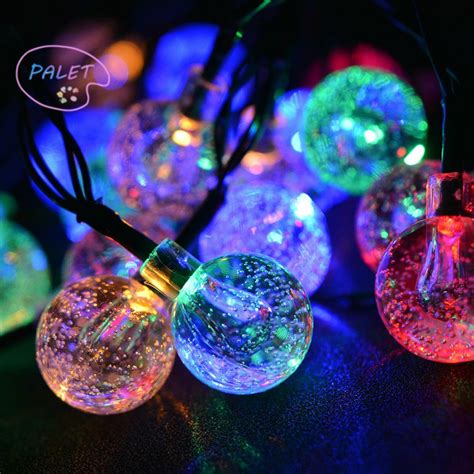 Jual Lampu Tumblr Kristal Led Kristal Warna Lampu Natal Led Bola Kristal Tumblr Light Lampu Hias