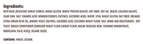 Toufayan Bakeries Keto Flat Bread