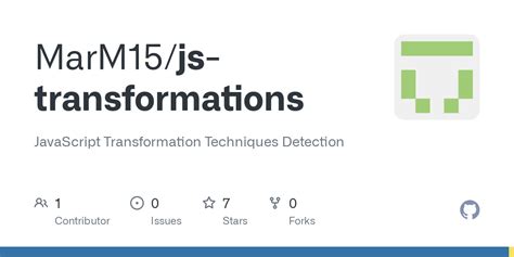 github marm15 js transformations javascript transformation