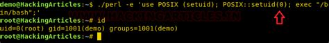 Linux For Pentester Perl Privilege Escalation