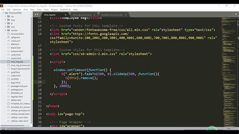 CRUD Part Auto Hide Alert Box Using Javascript YouTube