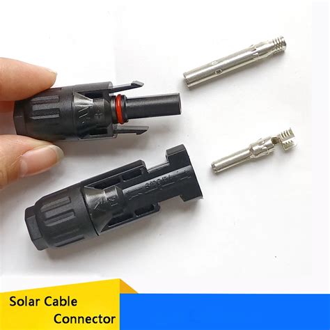 Conectores De Cable De Enchufe Solar Para Sistemas Fotovoltaicos