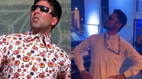 Akshay Kumar Fan Strikes Phir Hera Pheri Pose In Viral Video From Red