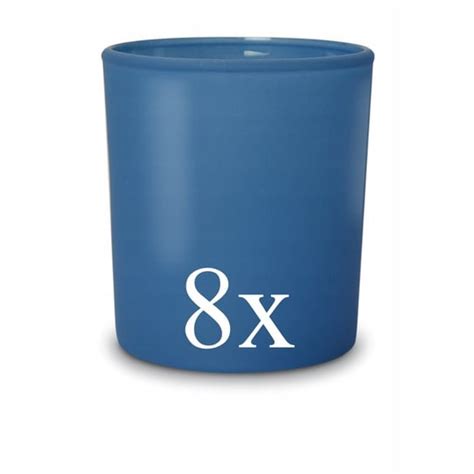 Szkło Do Zalewu świec 205 Ml Granatowe Matowe Bez Wieka Visha