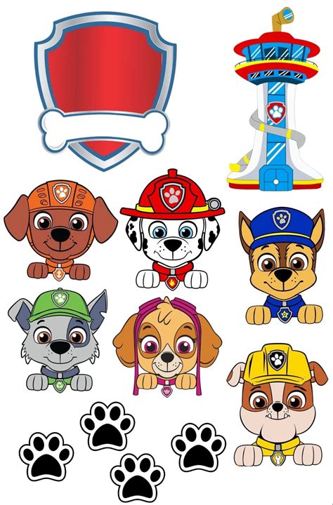 Topper Paw Patrol Artofit