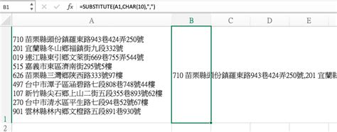 如何將 Excel 擠在單一儲存格的資料分割成多格（或將多欄位併成單一欄位）？