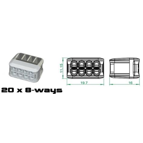 Micros Push In Connectors 24a