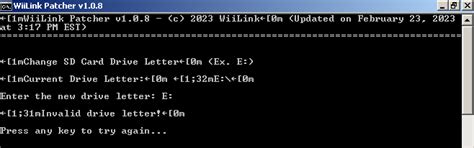 Is The Patcher Supposed To Look Like This · Issue 58 · Wiilink24