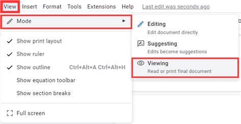 How To Make Google Docs View Only Tech Galaxy