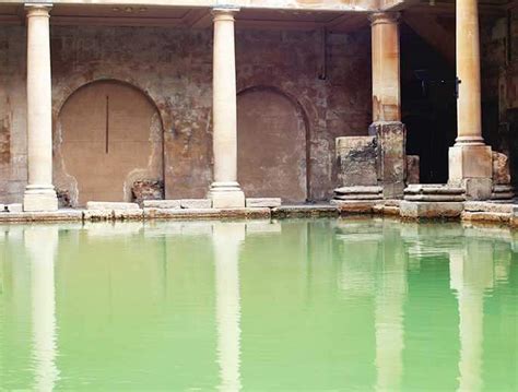 Bath Römische Bäder Im Herzen Englands Silberherzende