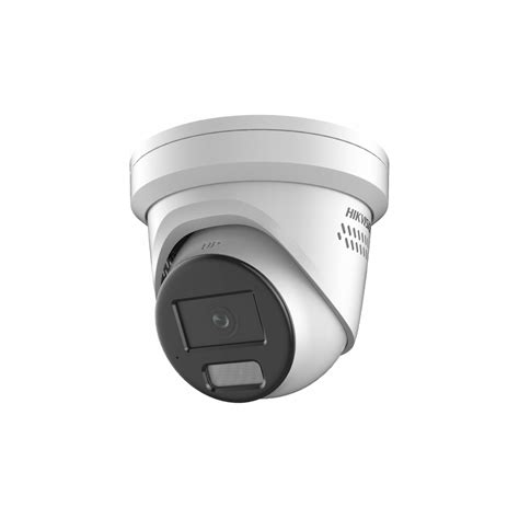 4 MP Smart Hybrid Light With ColorVu Fixed Turret Network Camera DS