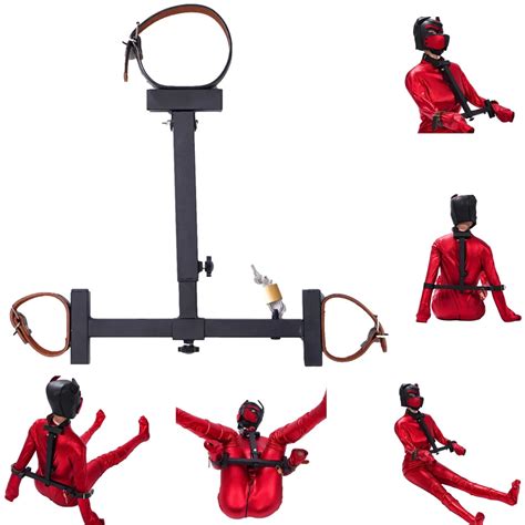 Erotic Supplies Sex Furniture Toys For 18 Adults Games Collar Bdsm Bondage Gear Set Handcuffs
