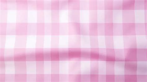 Delicate Pink Plaid Pattern Background Knitting Wool Blanket Woolen